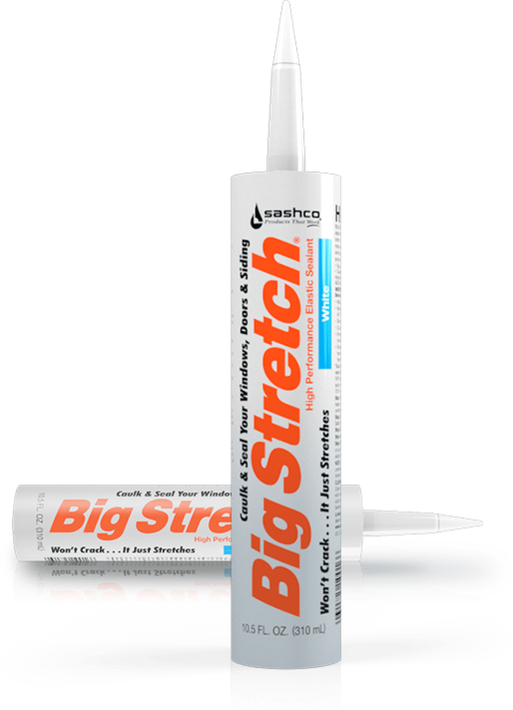 Big Stretch® by Sashco, Acrylic Caulk for Windows & Doors