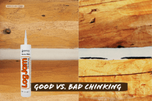 Chinking 101: How to Apply Log Chinking. | Sashco