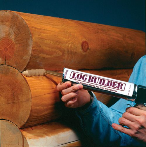 How to Caulk or Chink a Log Home | Sashco