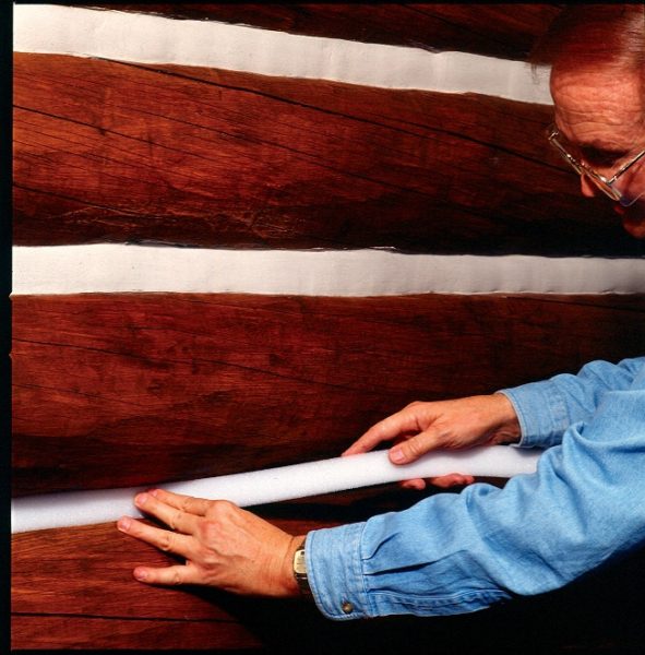 Backer Rod, Grip Strip™, and Log Gap Cap™ - Sashco