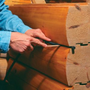 Backer Rod, Grip Strip™, and Log Gap Cap™ - Sashco