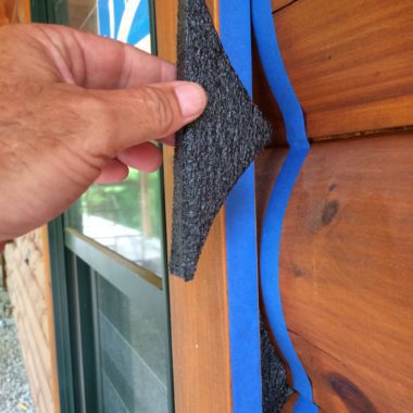 Backer Rod, Grip Strip™, and Log Gap Cap™ - Sashco