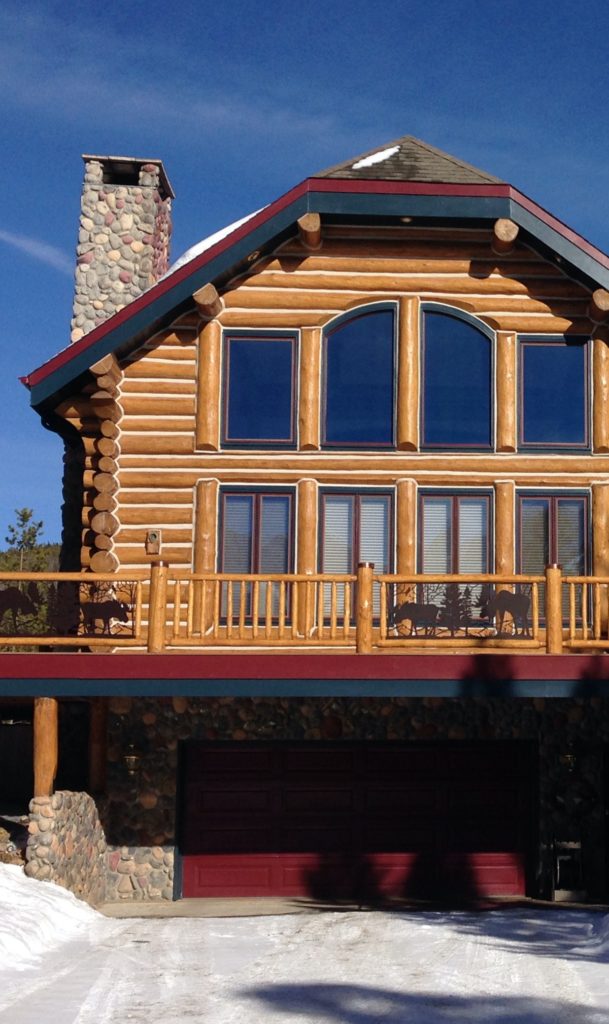 Custom Log Home Resto : Conceal – Brown Tone - Sashco