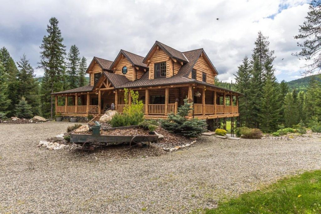 Homestead Log Homes : Transformation Log & Timber – Gold Tone Light ...