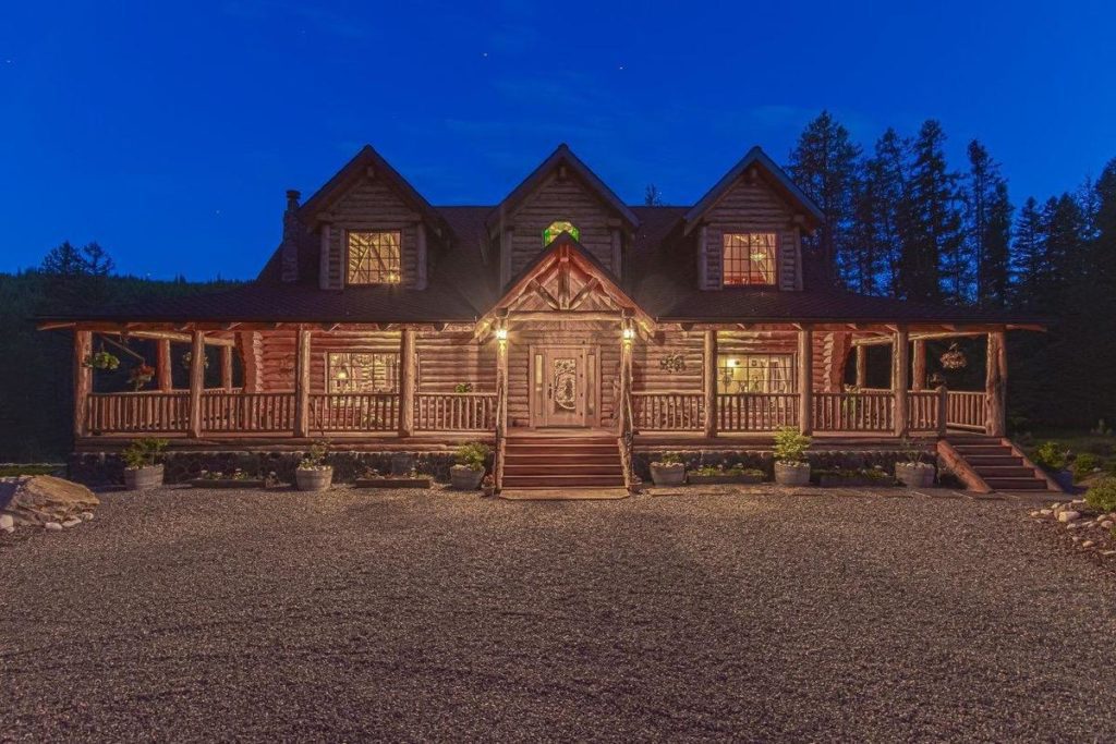 Homestead Log Homes : Transformation Log & Timber – Gold Tone Light ...