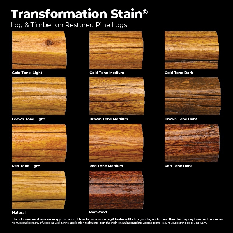 Flex Tint for Capture Log Stain and Transformation Log & Timber Stain ...