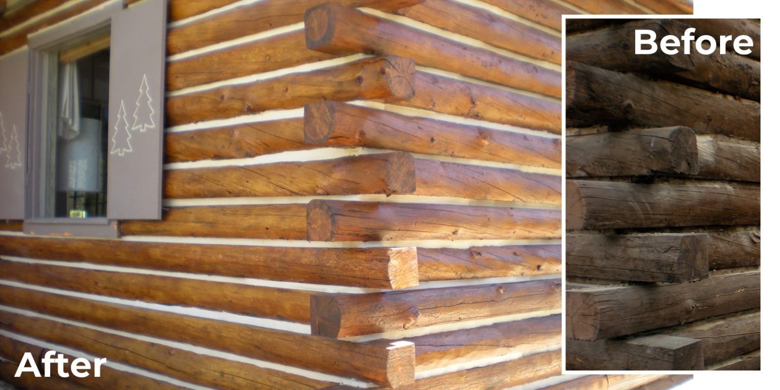 Transformation Log & Timber - Sashco