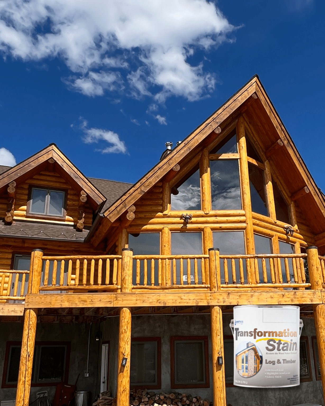 Transformation Log & Timber - Sashco