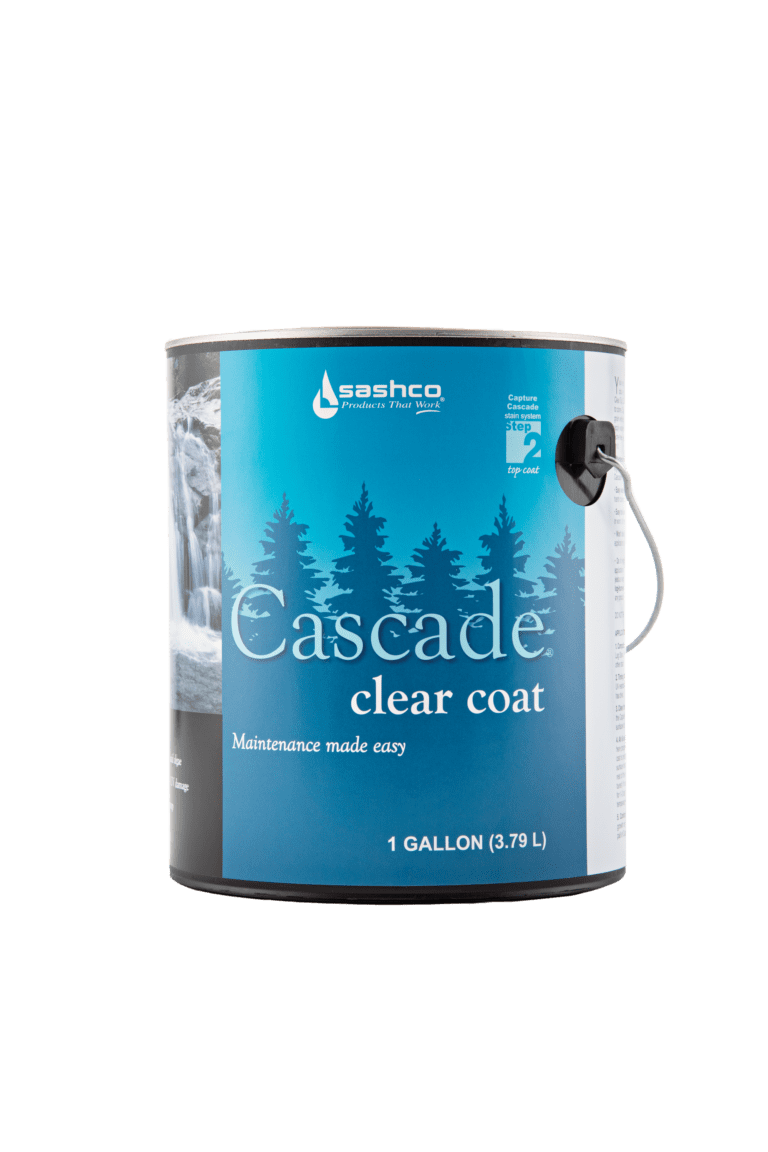 Cascade Exterior Clear Coat - Sashco