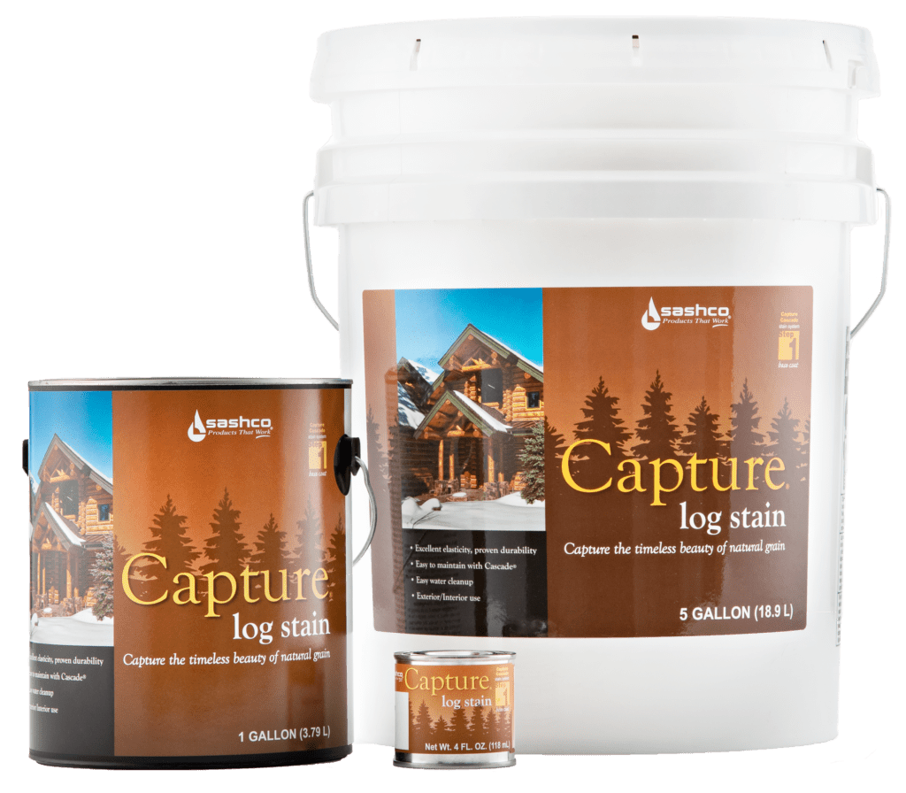Capture Log Stain - Sashco