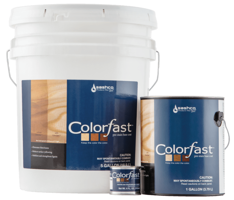 Colorfast Pre-Stain Base Coat - Sashco