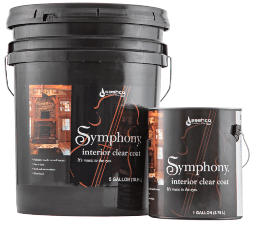 Symphony Interior Clear Coat - Sashco