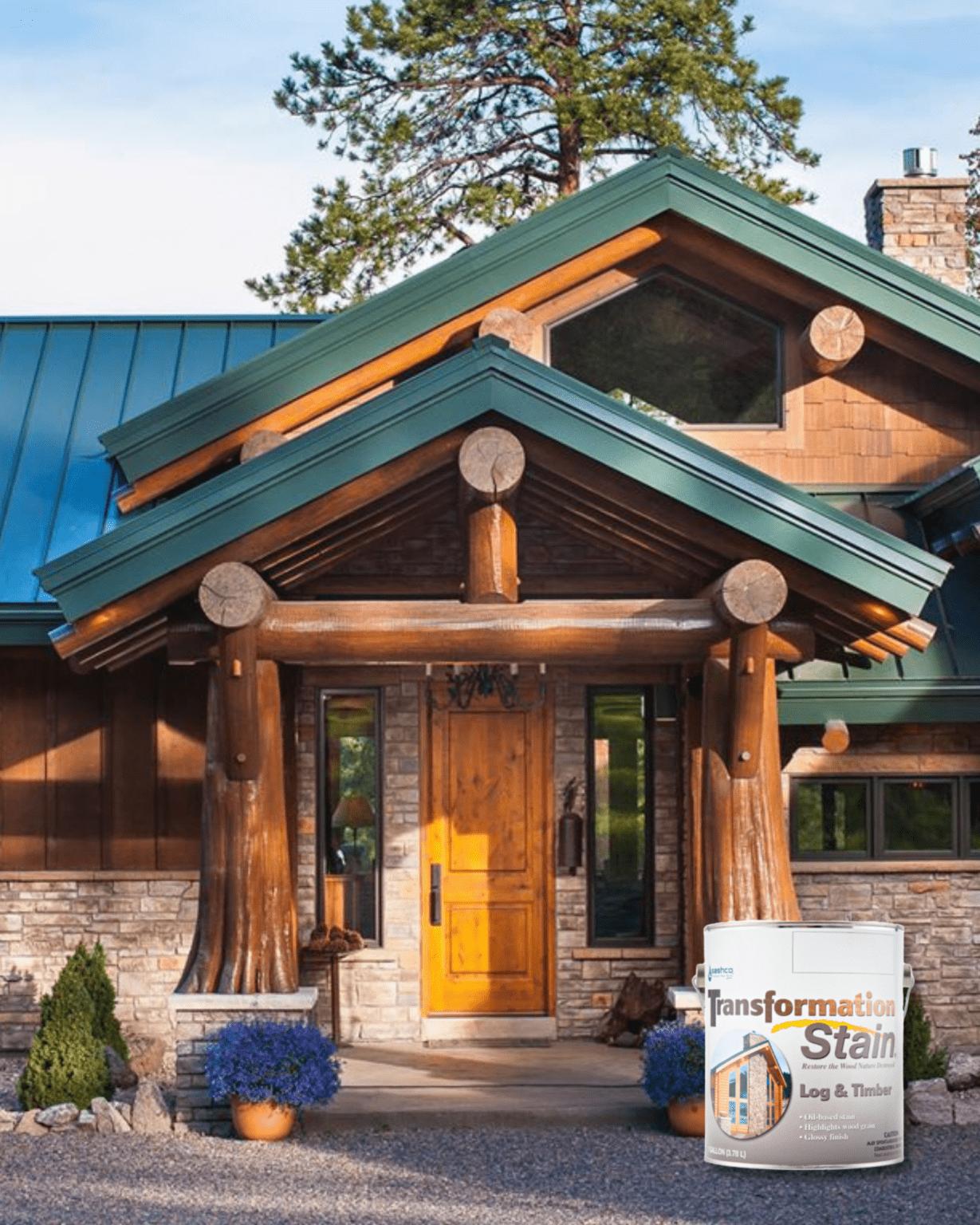 Transformation Log & Timber - Sashco