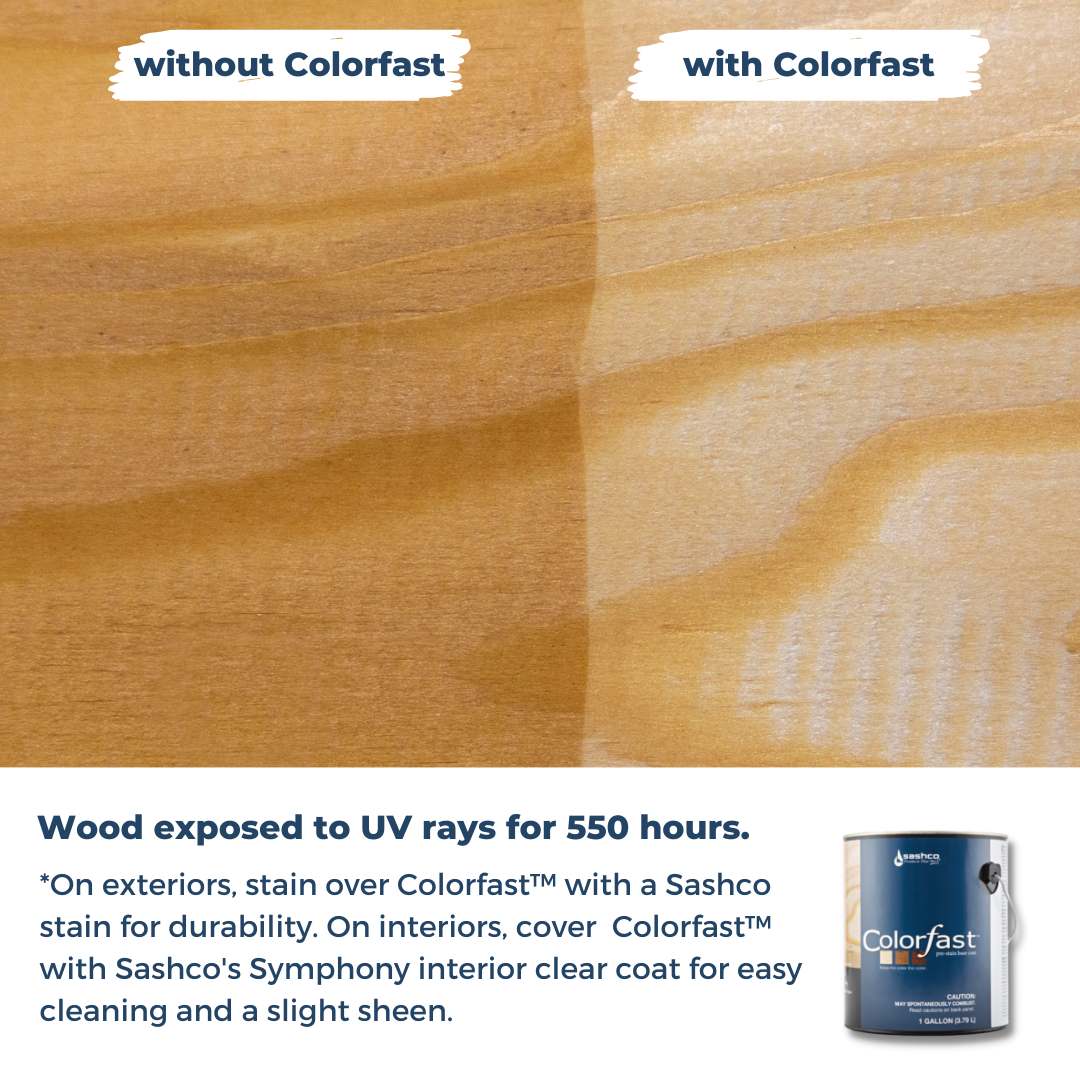 Colorfast Pre-Stain Base Coat - Sashco