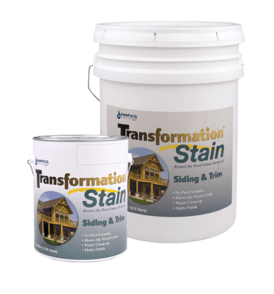 Transformation Stain® Siding & Trim - Sashco