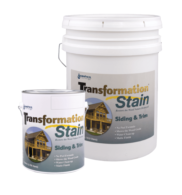 Transformation Stain® Siding & Trim - Sashco