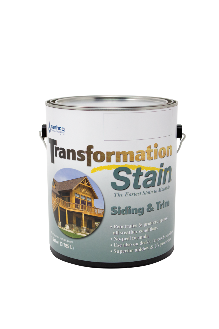 Transformation Stain® Siding & Trim - Sashco