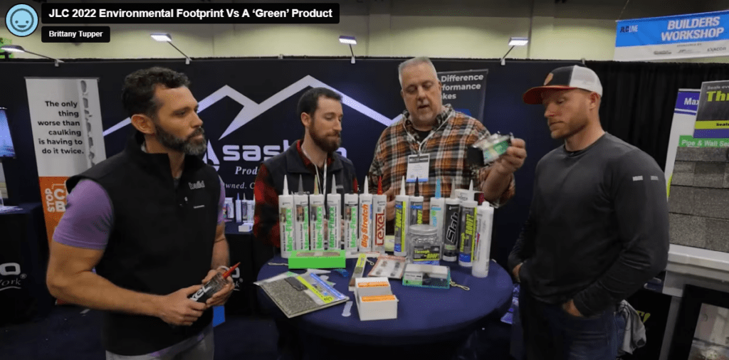 JLC Live Discovering the Latest Trends in Sustainable Building. | Sashco