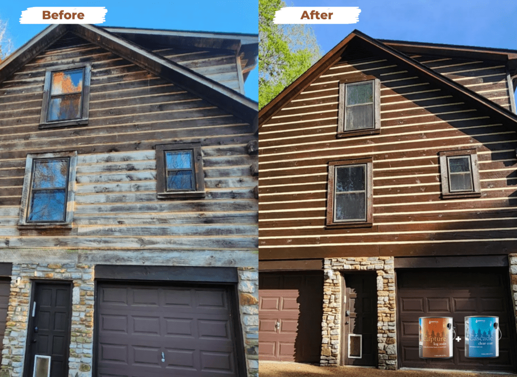 Capture Log Stain | Sashco