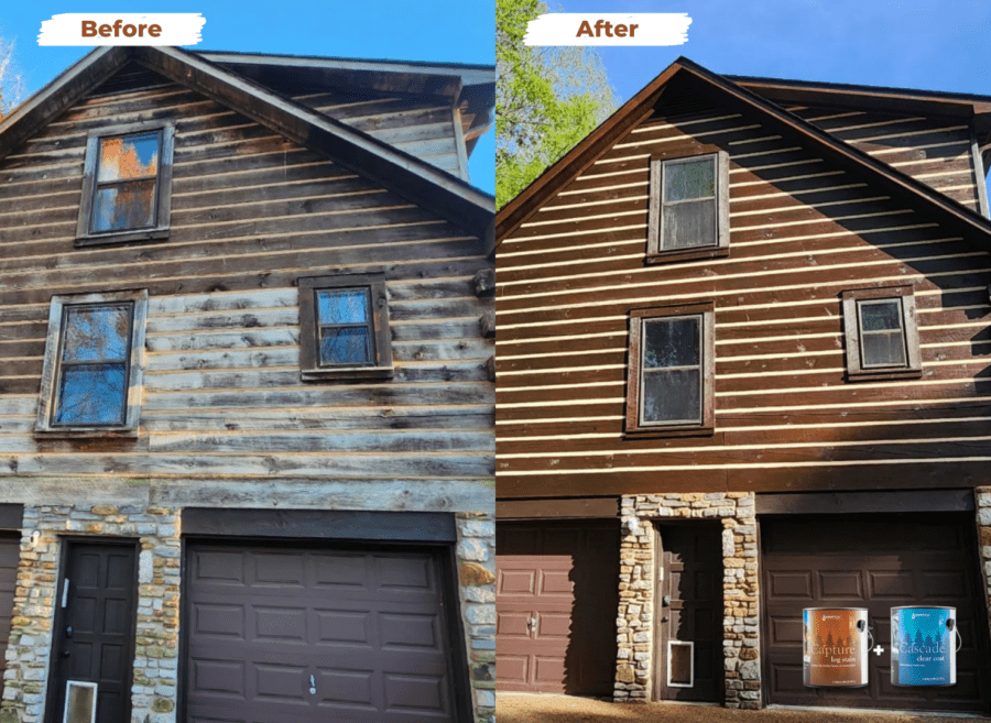 Capture Log Stain | Sashco